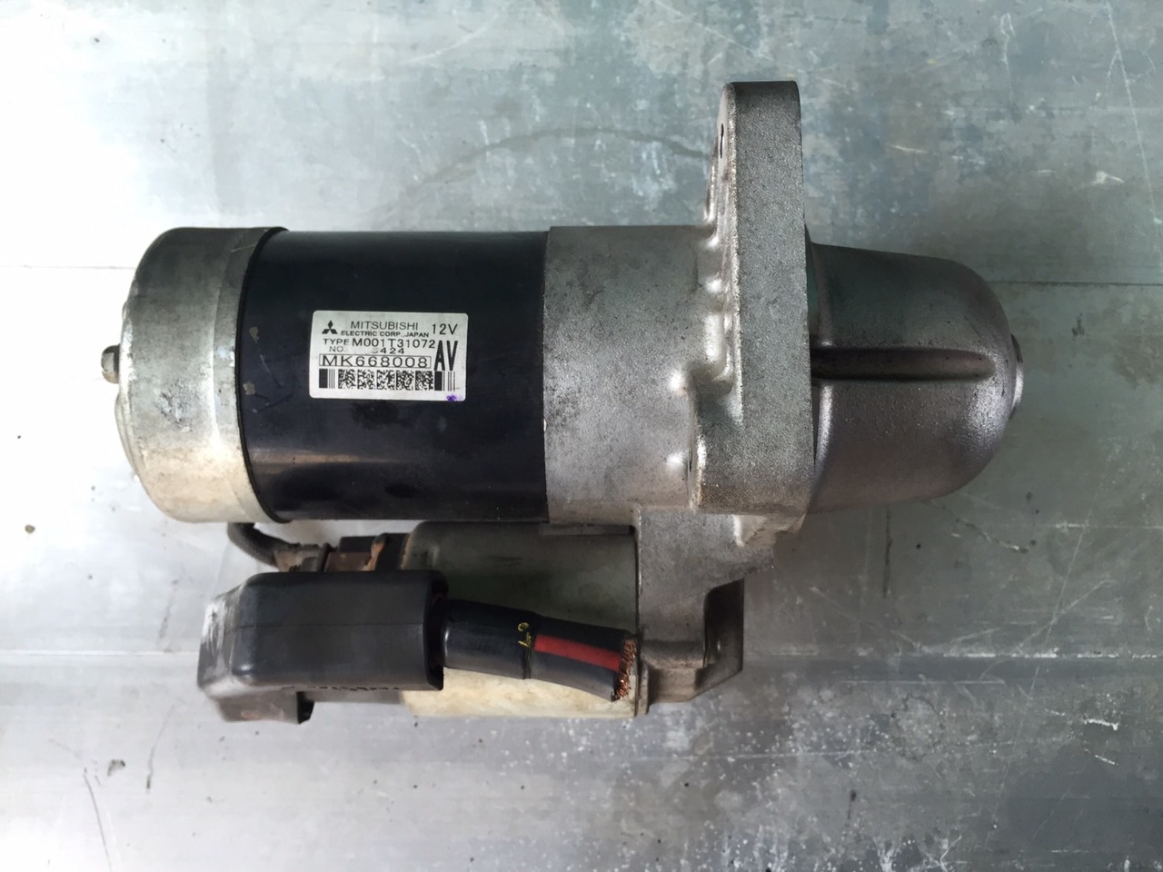 中古 三菱ふそう セルモーター (スターター) H25年【ストックNo.6-22318】 | 中古トラック販売/買取/レンタルの栗山自動車グループ